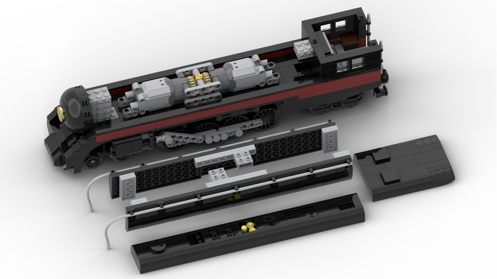 LEGO MOC MOC - Locomotive - Norfolk and Western Class J 611 Steam - MOC ...