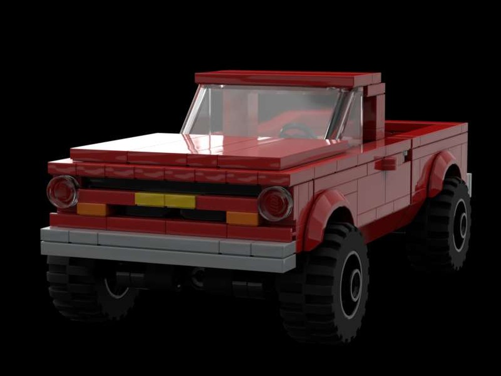LEGO MOC 1968 Chevy C10-Stock by ZLTR co. | Rebrickable - Build with LEGO