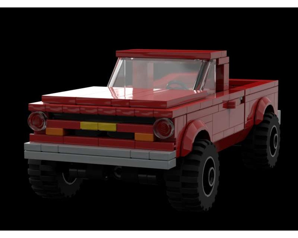 LEGO MOC 1968 Chevy C10-Stock by ZLTR co. | Rebrickable - Build with LEGO