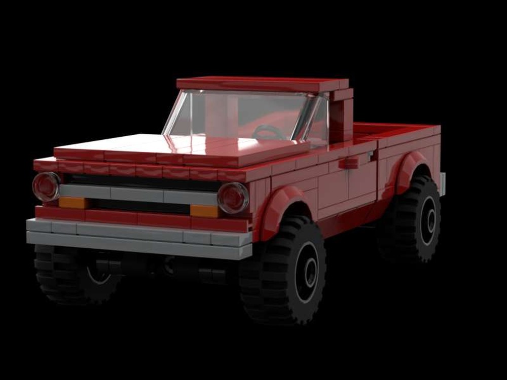 LEGO MOC-120781 1968 Chevy C10-Stock by ZLTR co. | Rebrickable - Build ...