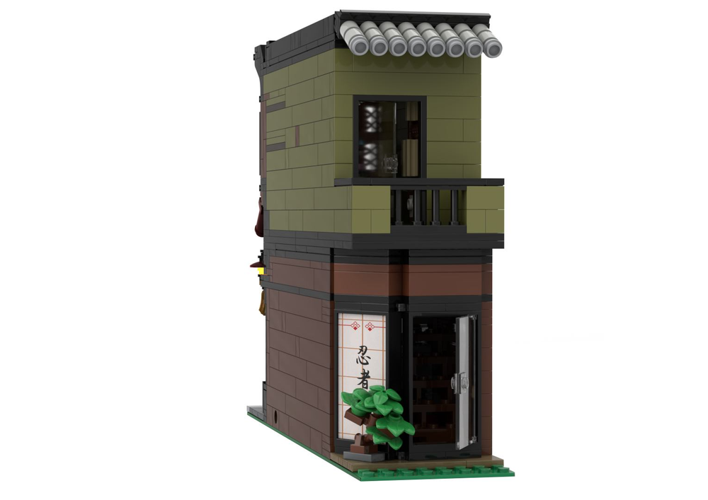 Lego Moc Sushi Spot Modular By Ahribricks Rebrickable Build With Lego