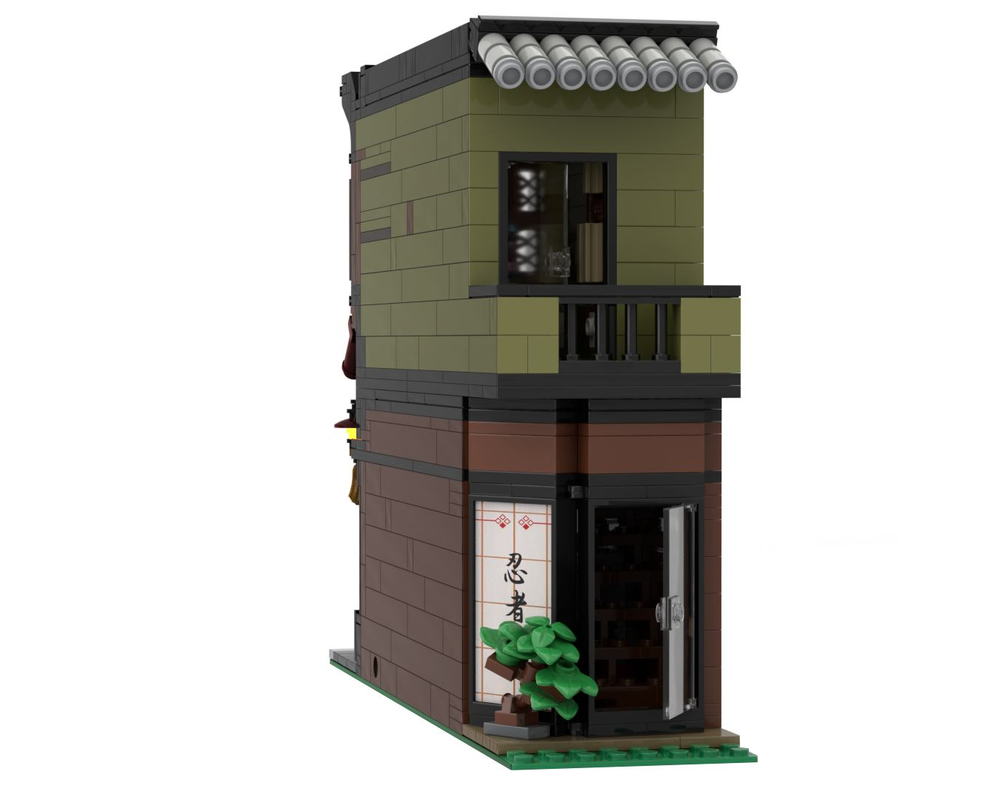 LEGO MOC Sushi Spot Modular by ahri.bricks | Rebrickable - Build with LEGO