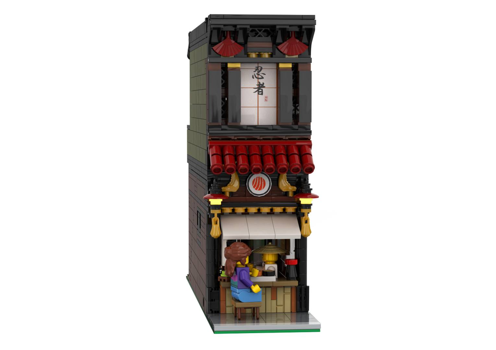 LEGO MOC Sushi Spot Modular by ahri.bricks | Rebrickable - Build with LEGO