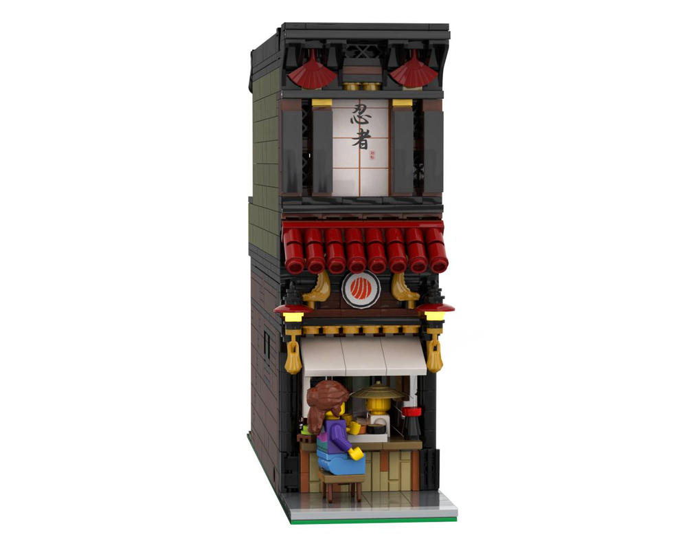 LEGO MOC Sushi Spot Modular by ahri.bricks | Rebrickable - Build with LEGO