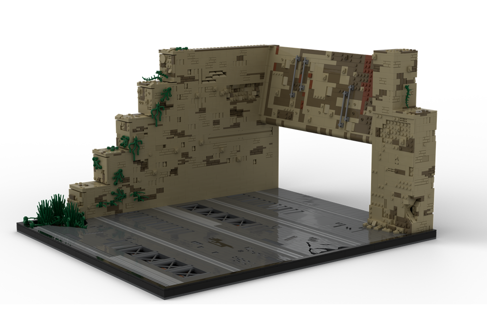 Lego Moc Sw Yavin Base By Sarinoo90 Rebrickable Build With Lego