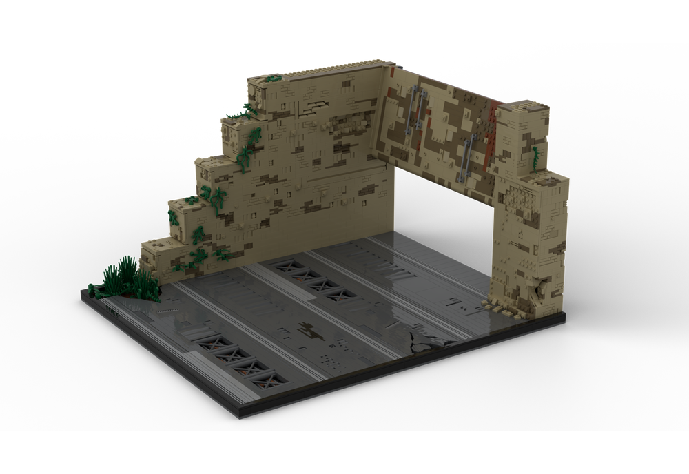 Lego Moc Sw Yavin Base By Sarinoo90 Rebrickable Build With Lego
