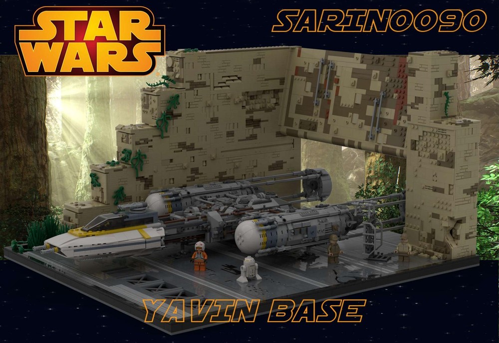 LEGO MOC SW - Yavin Base by Sarinoo90 | Rebrickable - Build with LEGO