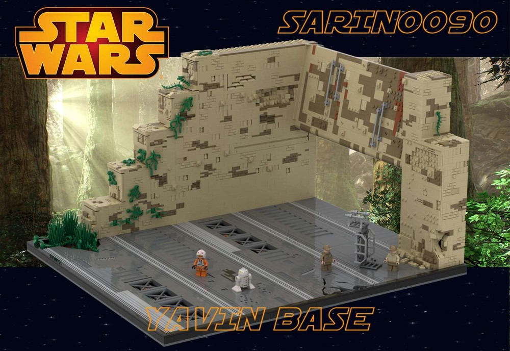 LEGO MOC SW - Yavin Base by Sarinoo90 | Rebrickable - Build with LEGO
