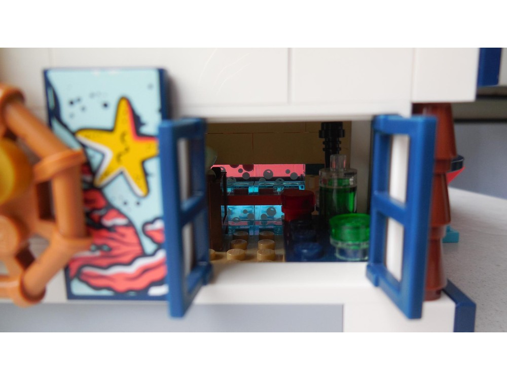 LEGO MOC 41380 Cool Pool House by Gooble | Rebrickable - Build with LEGO