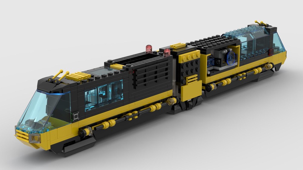 LEGO MOC Cargo Monorail by glx0711 | Rebrickable - Build with LEGO