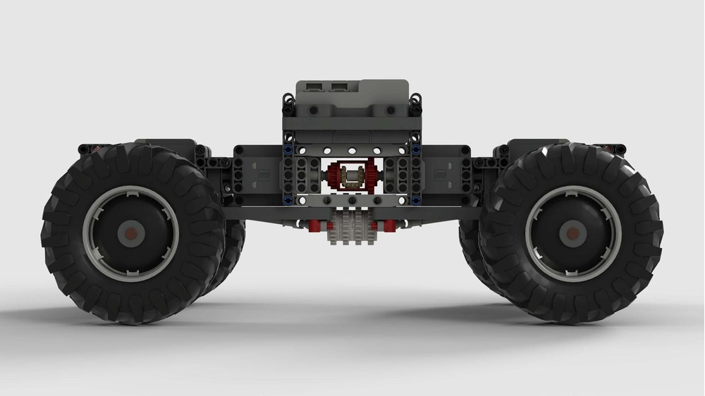 LEGO MOC offroad chassis by Tarzandy | Rebrickable - Build with LEGO
