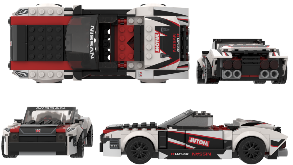 LEGO MOC 76896 Working Convertible by Schwimpy | Rebrickable - Build ...
