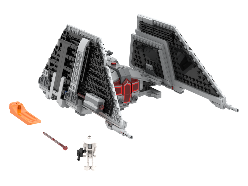 Lego Moc Supremacy Class Starfighter By Saibrickshop Rebrickable