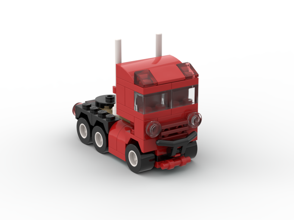 Lego Moc Euro Truck By Lego Works Rebrickable Build With Lego
