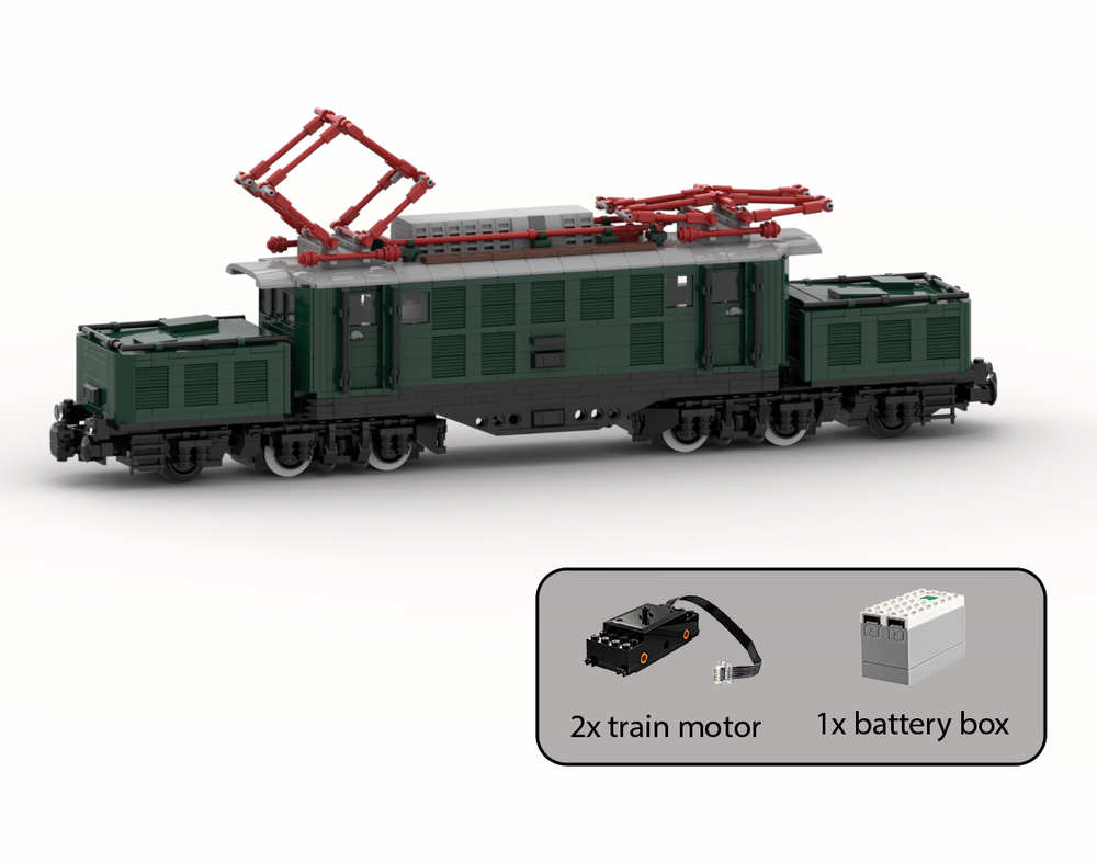 LEGO MOC DB-Baureihe 194 E94 (8w) by copernicus508 | Rebrickable ...