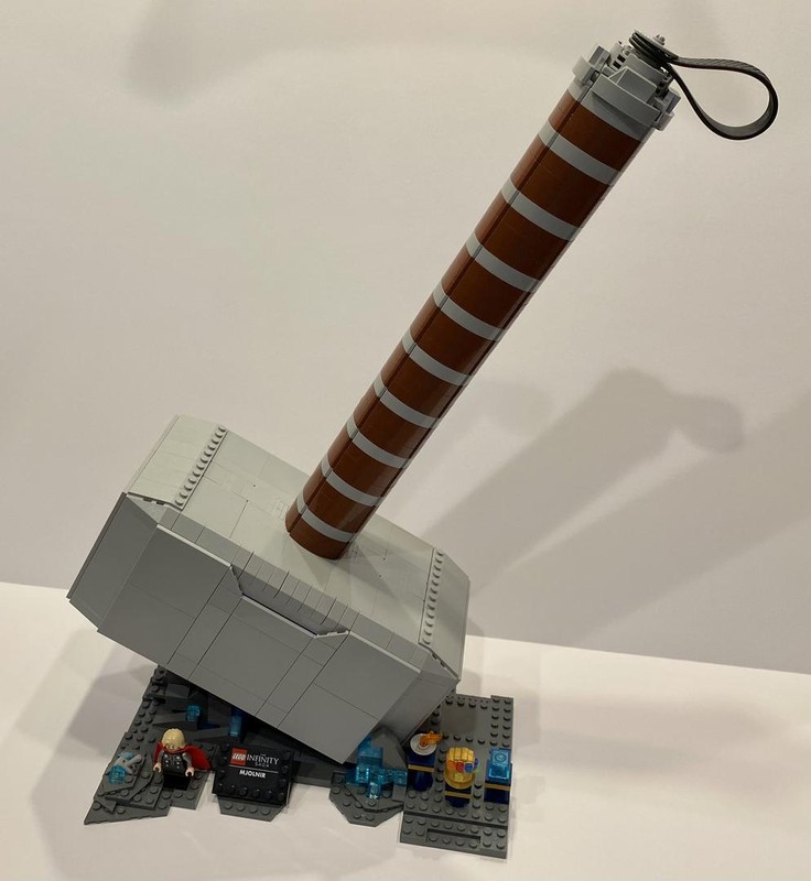 LEGO MOC 76209 Thor's Hammer Display Stand Alternate Build by Nick3c ...