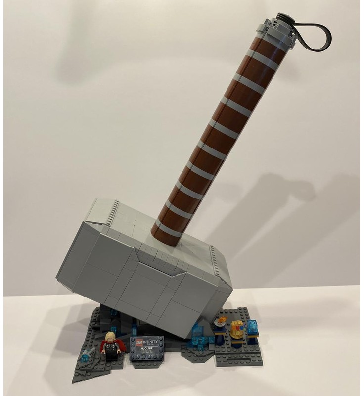 LEGO MOC 76209 Thor's Hammer Display Stand Alternate Build by Nick3c ...