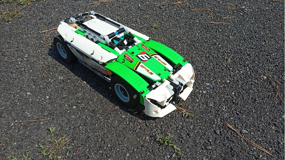 LEGO MOC Race Car RI by Tykenen | Rebrickable - Build with LEGO