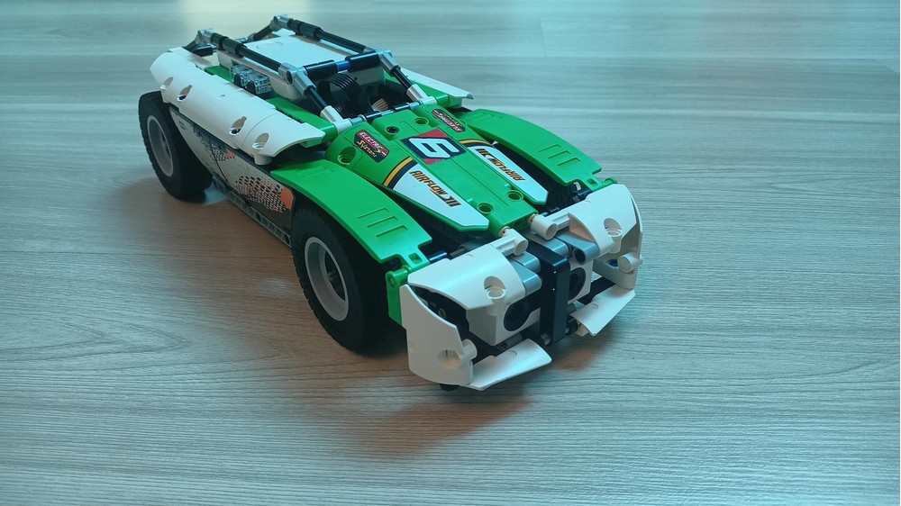 LEGO MOC Race Car RI by Tykenen | Rebrickable - Build with LEGO