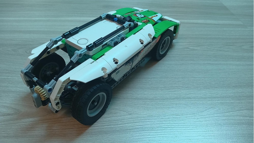 LEGO MOC Race Car RI by Tykenen | Rebrickable - Build with LEGO
