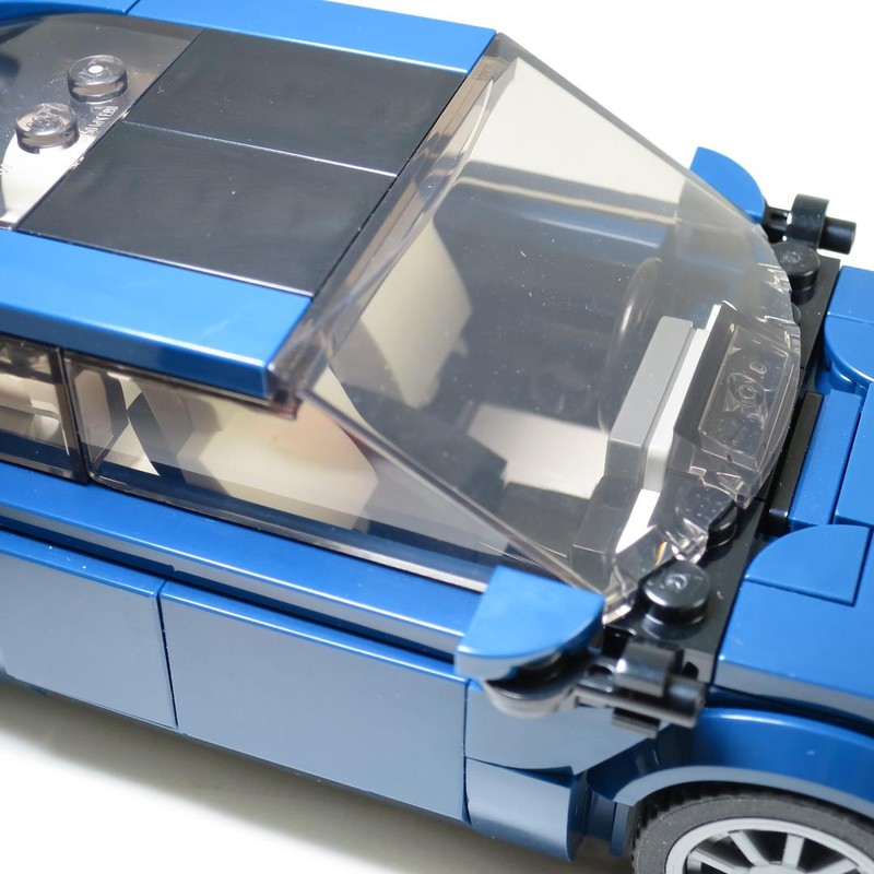 LEGO MOC Tesla Model 3 – Blue by lunabricks | Rebrickable - Build with LEGO