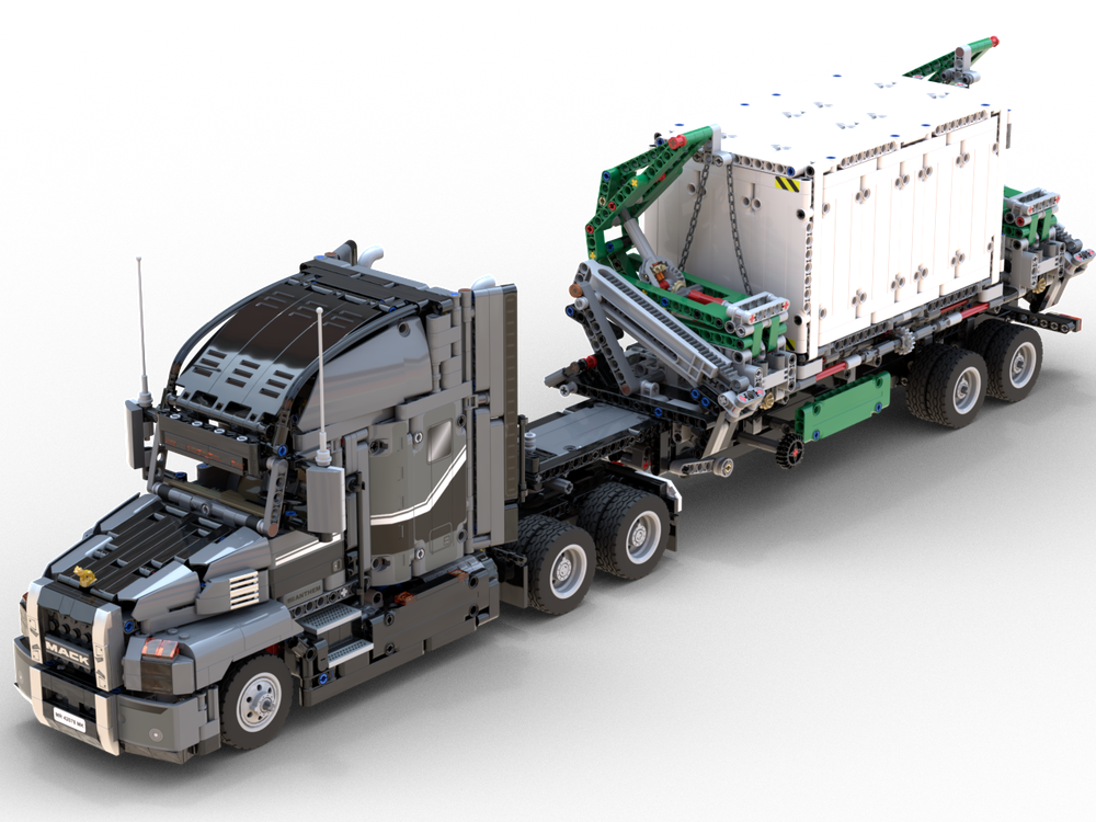 LEGO MOC MOC - 42078 Mack Anthem - "Dually" / double tires MOD (70490 ...
