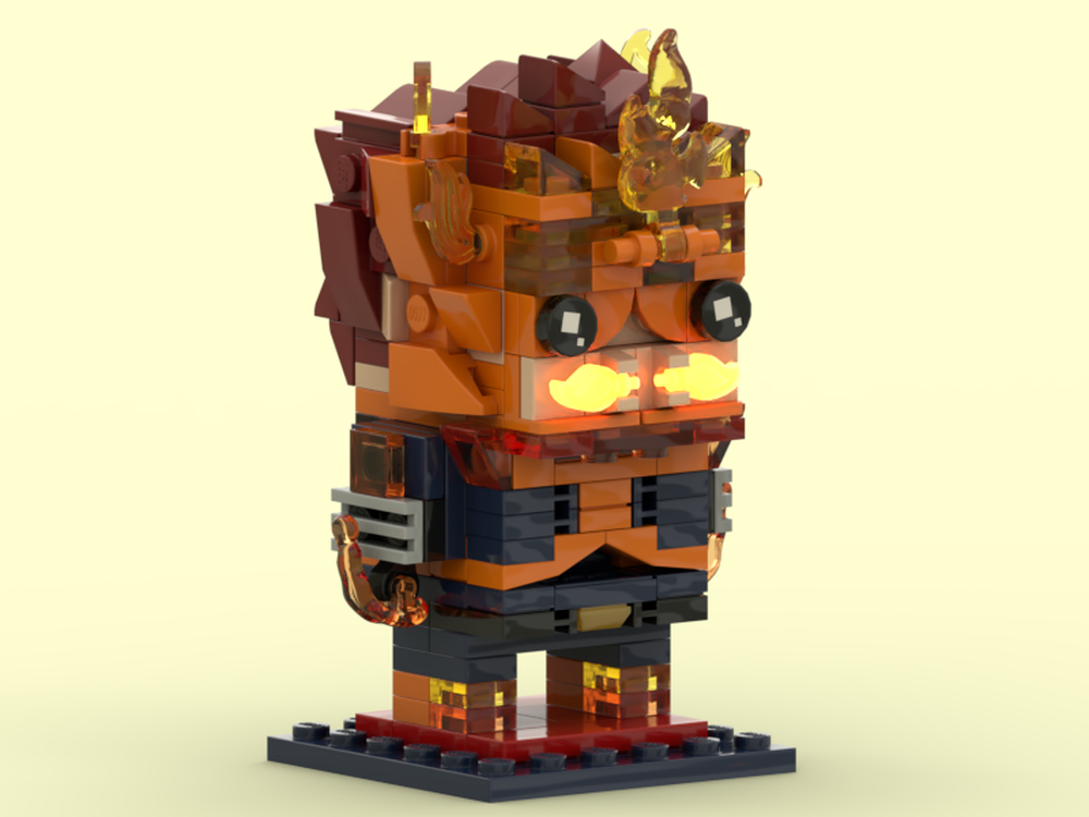LEGO MOC Endeavor - My Hero Academia BrickHeadz by NinjaChips20 ...