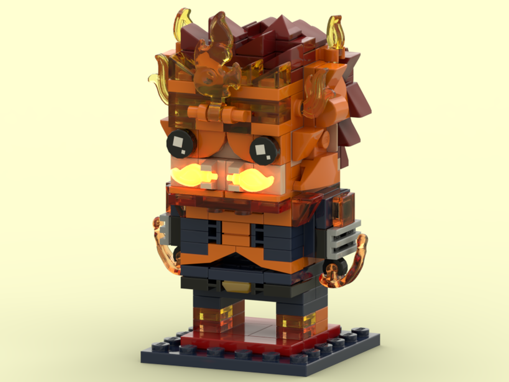 LEGO MOC Endeavor - My Hero Academia BrickHeadz by NinjaChips20 ...