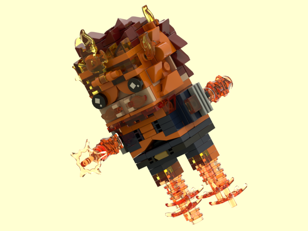 LEGO MOC Endeavor - My Hero Academia BrickHeadz by NinjaChips20 ...