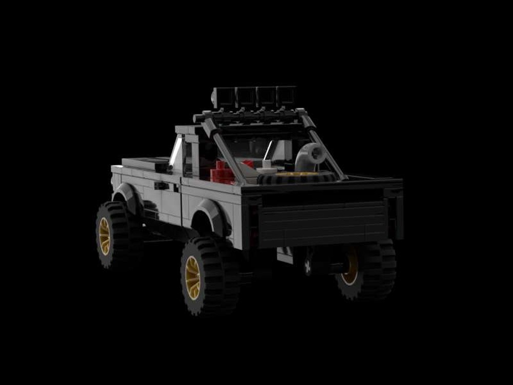 LEGO MOC 1968 Chevy C10-Baja Custom by ZLTR co. | Rebrickable - Build ...