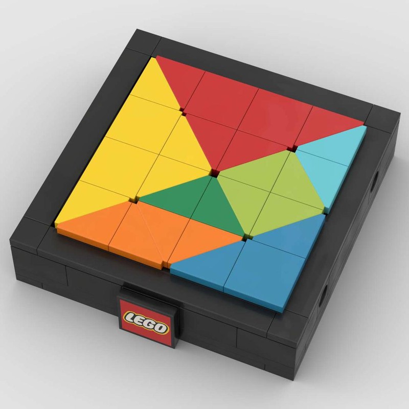LEGO MOC Seven Pieces Puzzle-8 x 8 by uminuo | Rebrickable - Build with ...