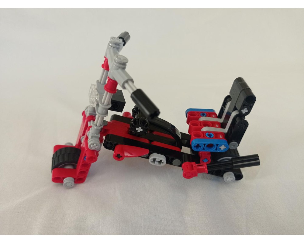 Lego Moc Motorbike 8065 Alternative By Erikgs Rebrickable Build