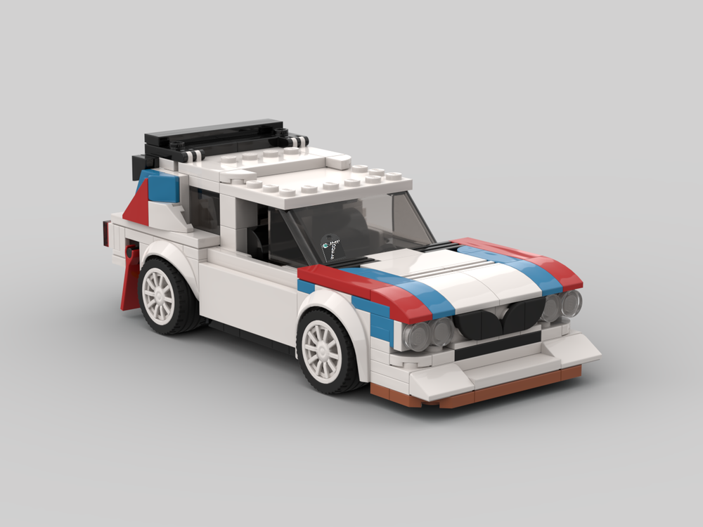 LEGO MOC Lancia Delta S4 Rally (Group B) by JMPmodels | Rebrickable ...