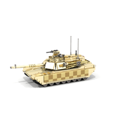 LEGO MOC-25419 M1A2 Abrams TANK | 1:33 Minifigure Scale (Creator ...