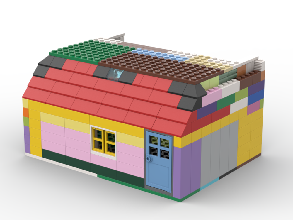 LEGO MOC House from set 10703 by SashaLEGOfan | Rebrickable - Build ...