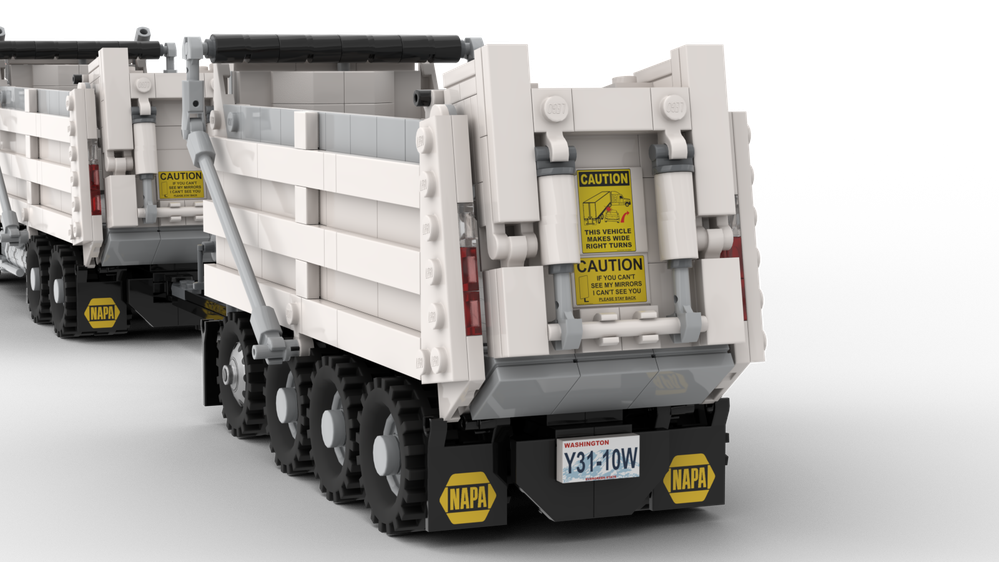 LEGO MOC CAT CT660 Dump Plus Pup by Yellow.LXF | Rebrickable - Build ...