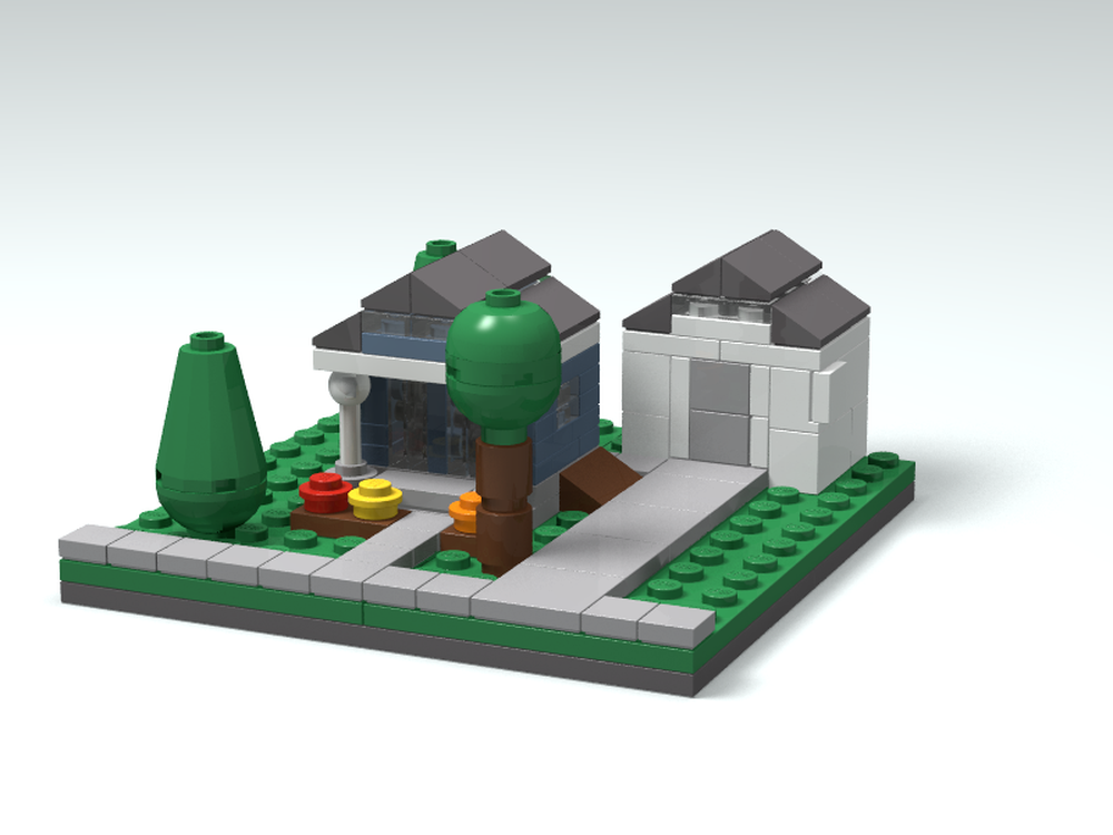 LEGO MOC Nano Cottage by Turbo8702 | Rebrickable - Build with LEGO