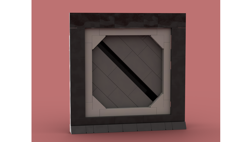 LEGO MOC-120983 Blast door display model by Hangarbay24 | Rebrickable ...