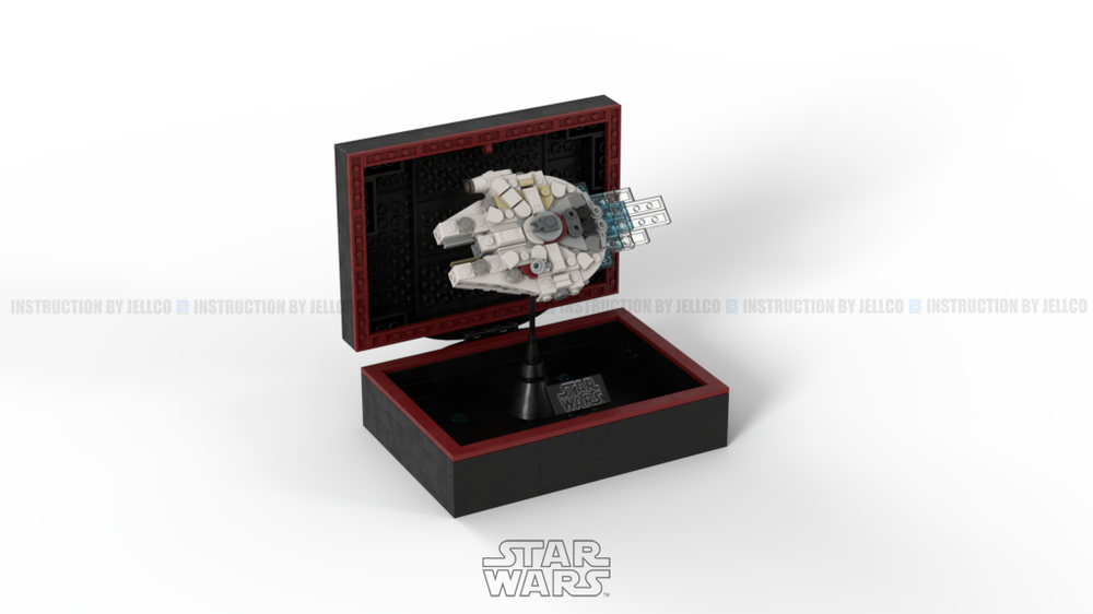 LEGO MOC Micro Box for Micro M.Falcon by jellco | Rebrickable - Build ...
