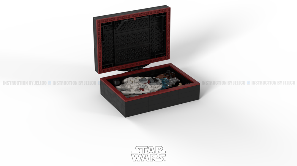 LEGO MOC Micro Box for Micro M.Falcon by jellco | Rebrickable - Build ...