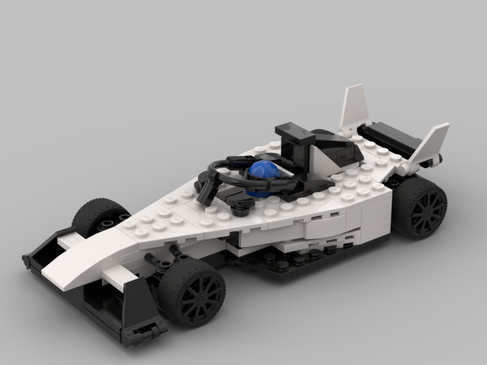 LEGO MOC Formula E Gen 3 Car By SuperBrickz Rebrickable Build With