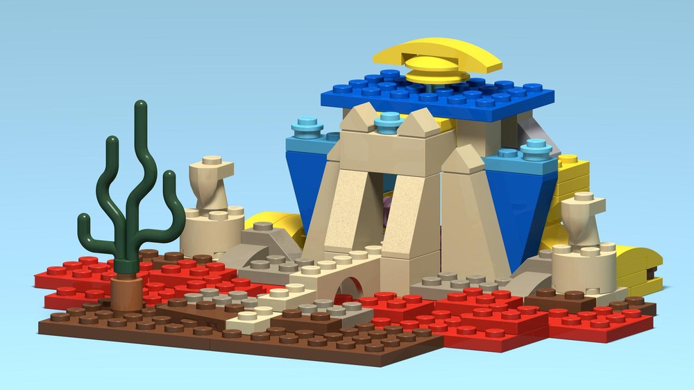LEGO MOC 40411 Temple of Thoth by mattking4 | Rebrickable - Build with LEGO