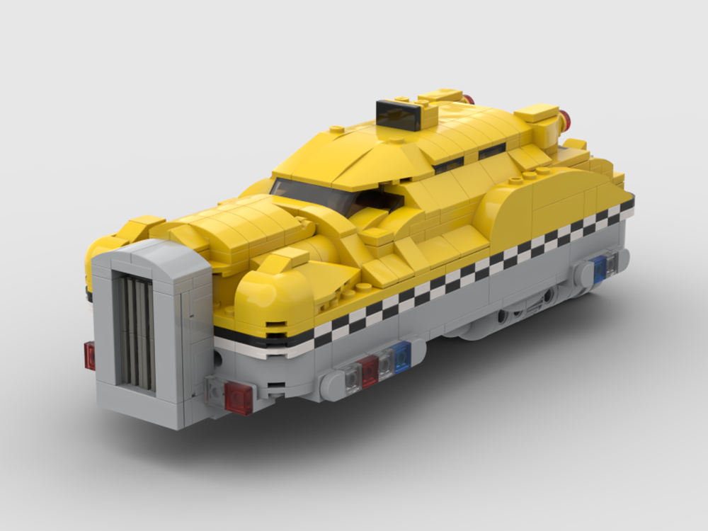 LEGO MOC The fifth element taxi by brick_squirrel | Rebrickable - Build ...
