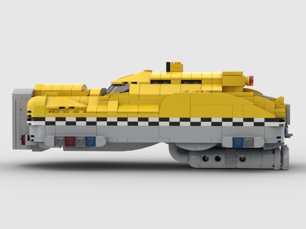 LEGO MOC The fifth element taxi by brick_squirrel | Rebrickable - Build ...