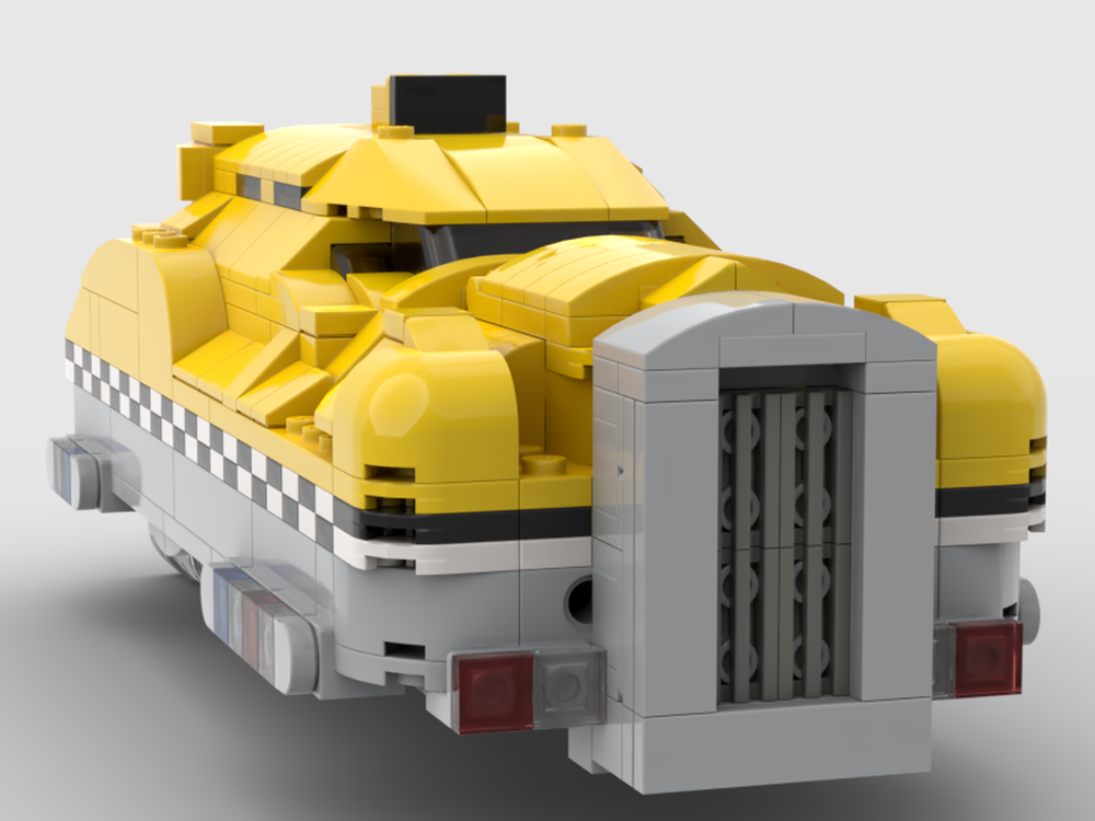 LEGO MOC The fifth element taxi by brick_squirrel | Rebrickable - Build ...