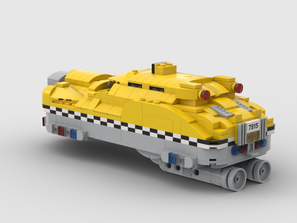 LEGO MOC The fifth element taxi by brick_squirrel | Rebrickable - Build ...