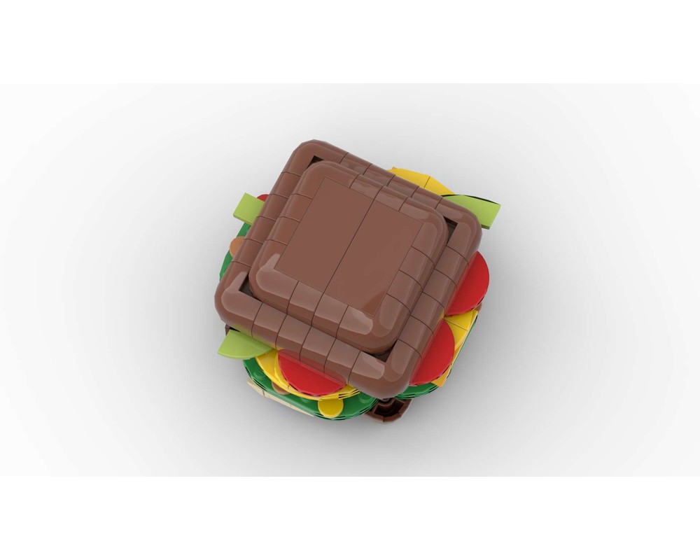LEGO MOC Hamburger by barsim70 | Rebrickable - Build with LEGO