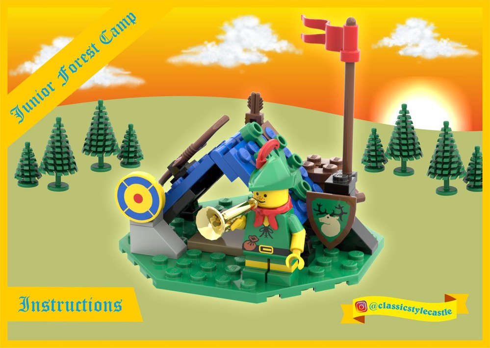 LEGO MOC Junior Forest Camp by classicstylecastle | Rebrickable - Build ...