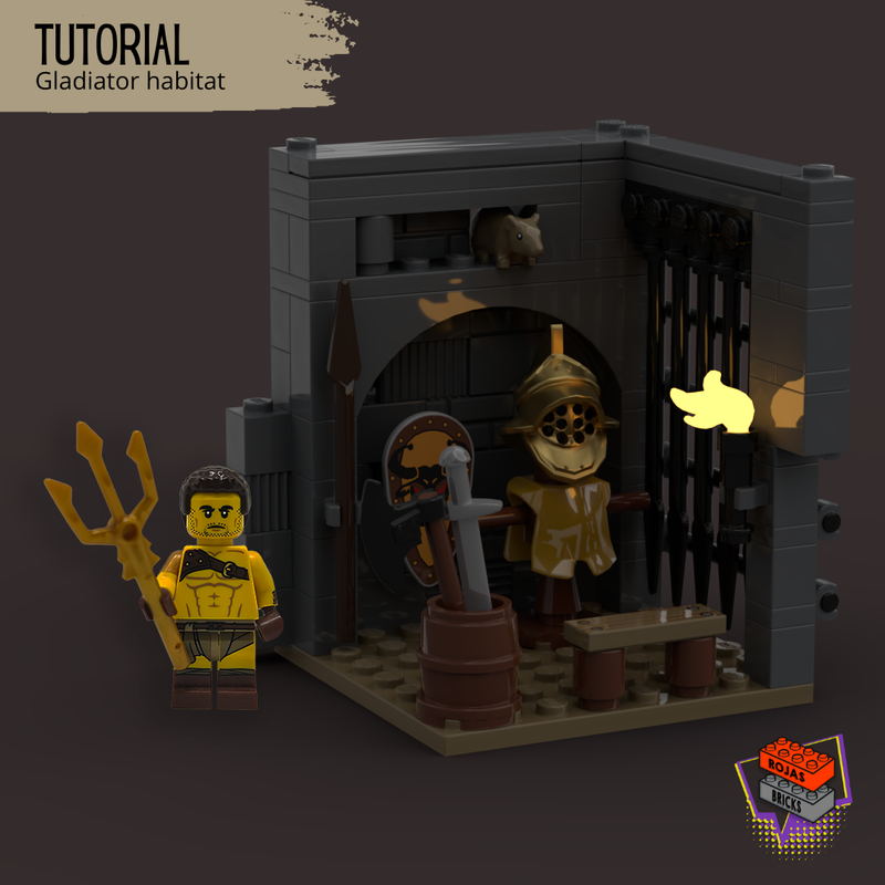 LEGO MOC Gladiator habitat by Rojasmarc777 | Rebrickable - Build with LEGO