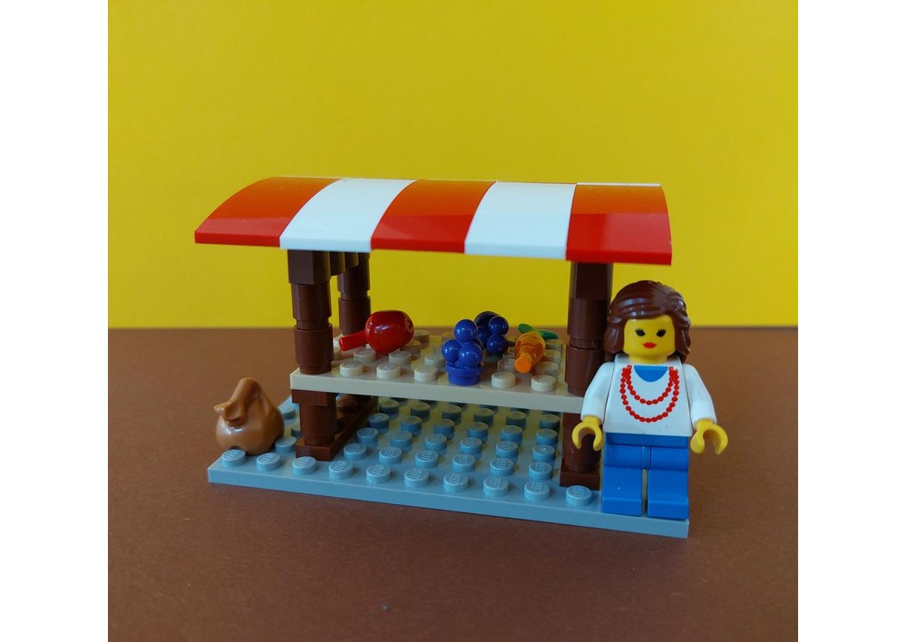 LEGO MOC Market Stall - Marktstand by sets_mocs_figures | Rebrickable ...